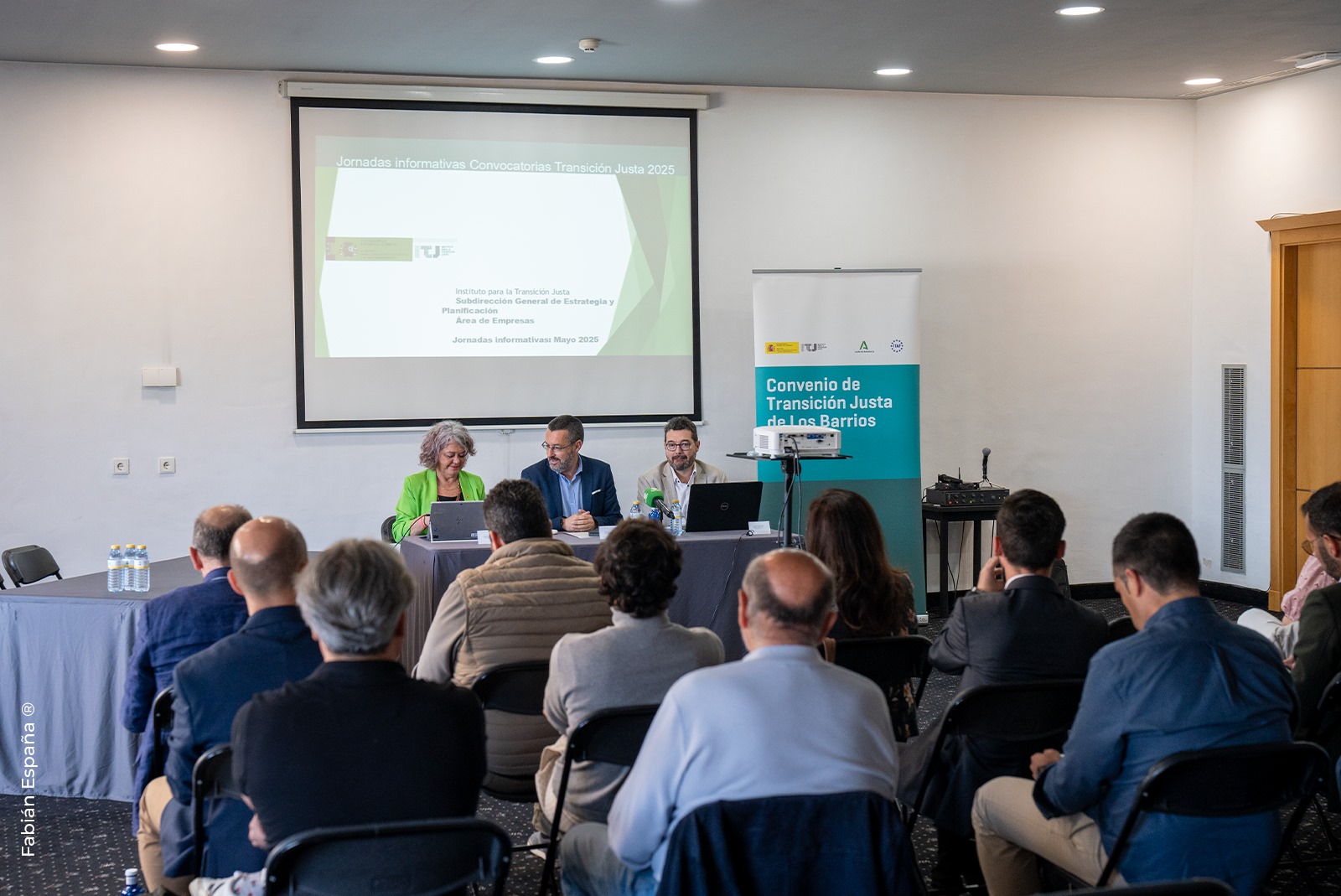 Gran respuesta empresarial a la convocatoria del Instituto de Transición Justa para informar ...